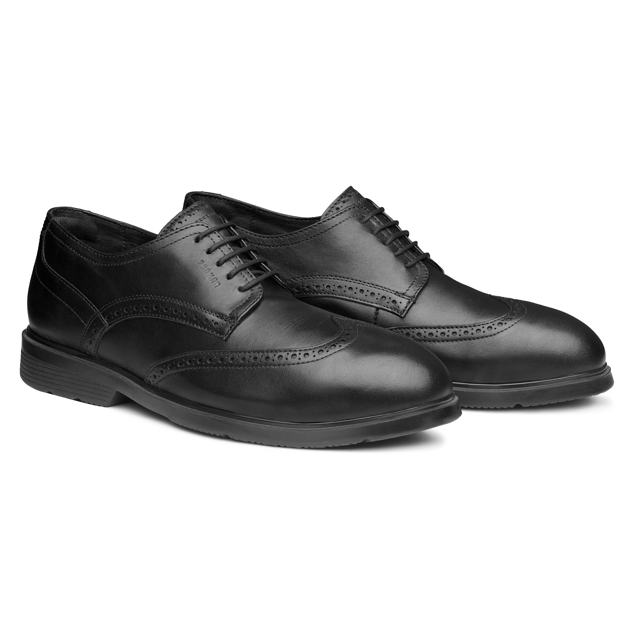 EXECUTIVE STEEL TOE SHOE CAPTAIN BLACK | Proxon Premium wokwear ...