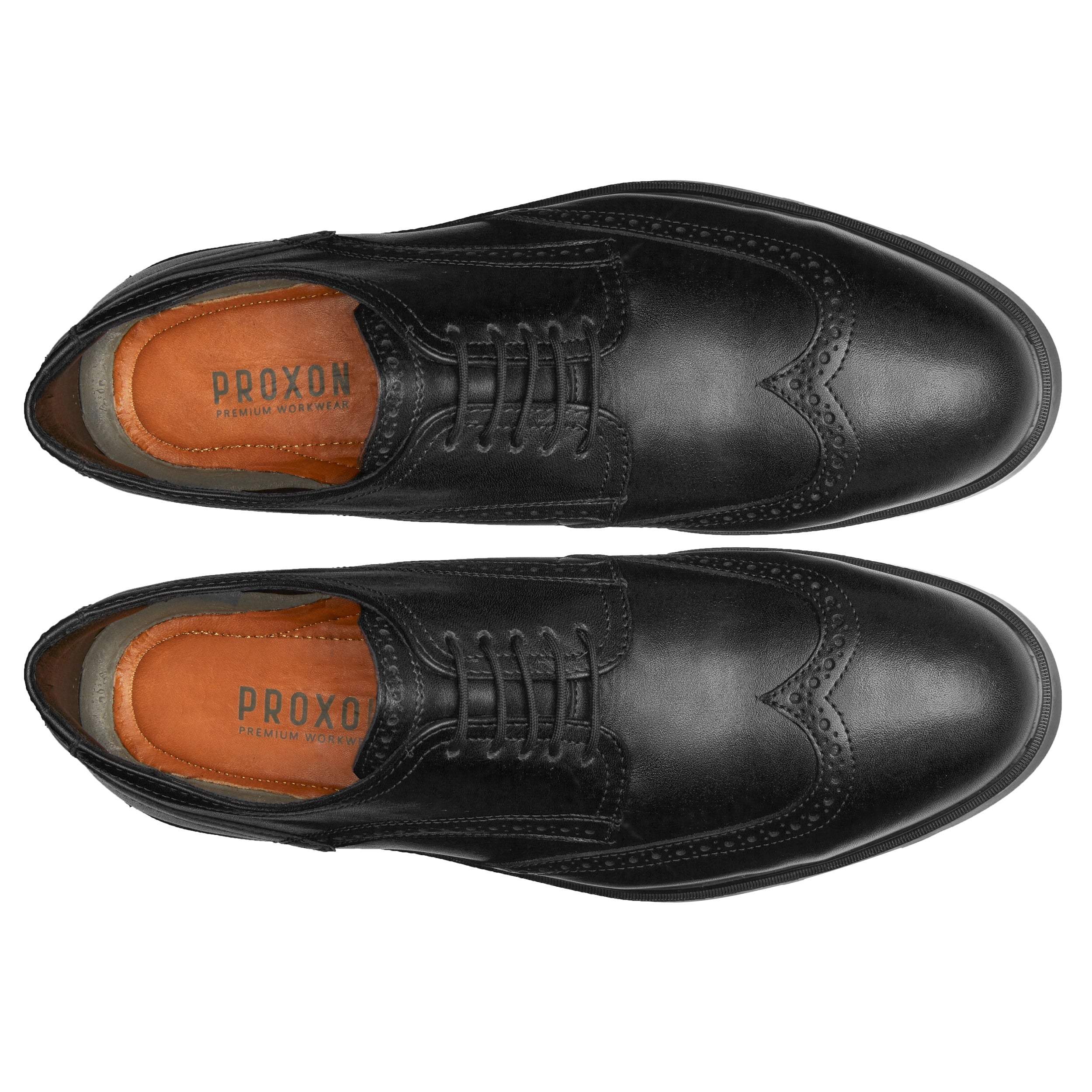 EXECUTIVE STEEL TOE SHOE CAPTAIN BLACK | Proxon Premium wokwear – Calzado Ejecutivo de Seguridad ...